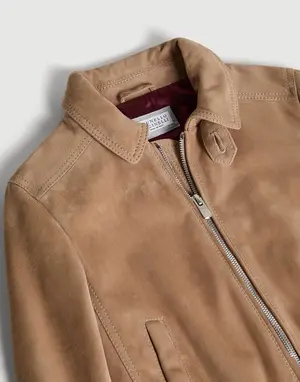 Brunello Cucinelli Suede Zip-fastening Jacket