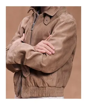 Brunello Cucinelli Suede Zip-fastening Jacket