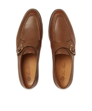 Loro Piana Sergio Monk Strap Derby Shoes