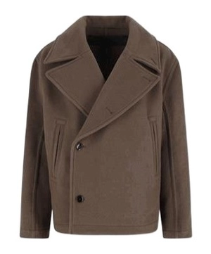 LEMAIRE Double-breasted Long-sleeved Coat