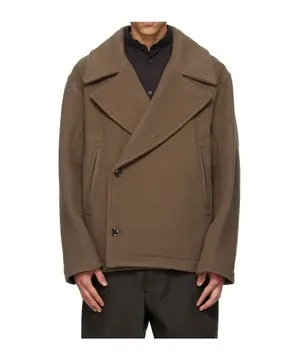 LEMAIRE Double-breasted Long-sleeved Coat
