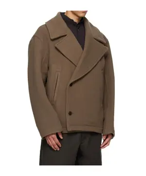 LEMAIRE Double-breasted Long-sleeved Coat