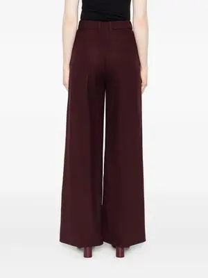 JOSEPH Alana Pleated-front Trousers