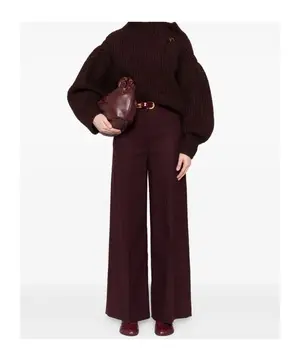 JOSEPH Alana Pleated-front Trousers