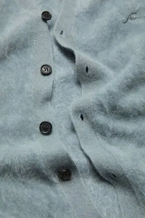 Acne Studios V-neck Fuzzy Cardigan