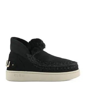 Mou New Eskimo Braided-detail Ankle Boots