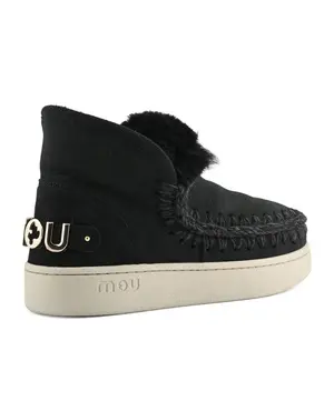 Mou New Eskimo Braided-detail Ankle Boots