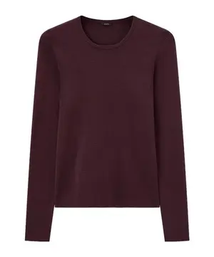 JOSEPH Long-sleeve Round-neck Sweater