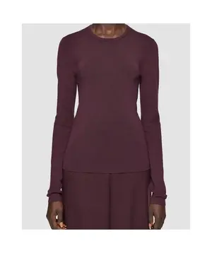 JOSEPH Long-sleeve Round-neck Sweater