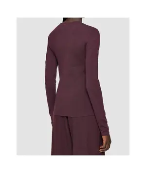 JOSEPH Long-sleeve Round-neck Sweater