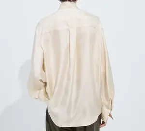 Bottega Veneta Viscose Twill Blouse With Pleated And Tie Details