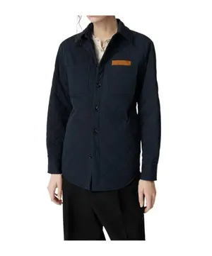 Bottega Veneta Quilted Cotton Overshirt - Black