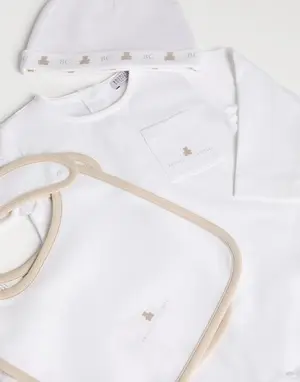Brunello Cucinelli Bear-print Pajama Set