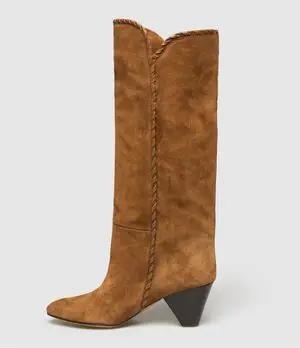 Isabel Marant Étoile Pointed Toe Braided Boots