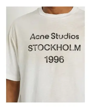 Acne Studios Exford Printed Cotton-blend T-shirt
