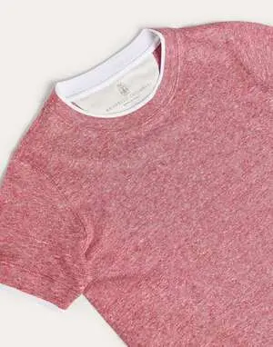 Brunello Cucinelli Linen And Cotton Jersey T-shirt