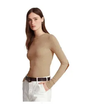 Polo Ralph Lauren Round-collar And Long-sleeved Sweater