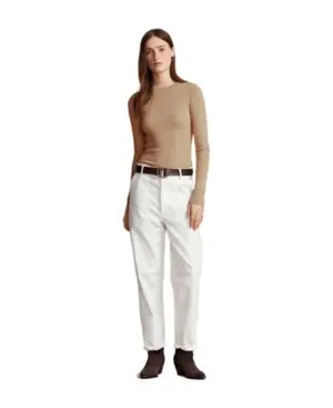 Polo Ralph Lauren Round-collar And Long-sleeved Sweater