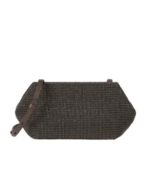 Brunello Cucinelli Detachable Cross Body Bag - Pine Cone Brown