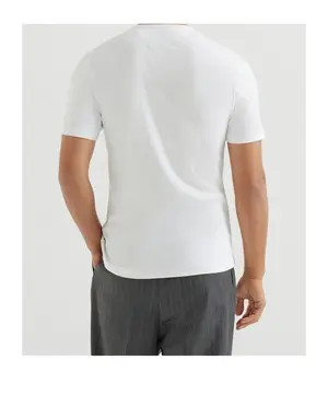Brunello Cucinelli Ribbed Crew-neck T-shirt