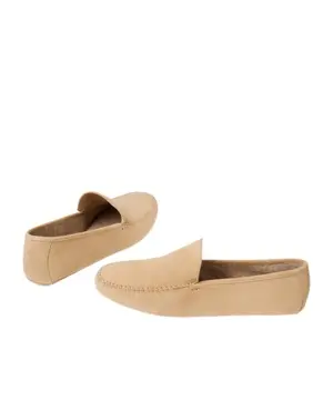 Loro Piana Maurice Suede Slipper - Peanut Butter