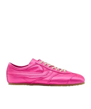 Dries Van Noten Dustin Panelled Satin Sneakers