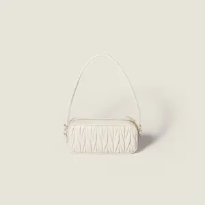Miu Miu Matelassé Nappa Leather Pouch