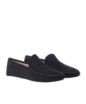 Loro Piana Maurice Slipper - Navy Blue