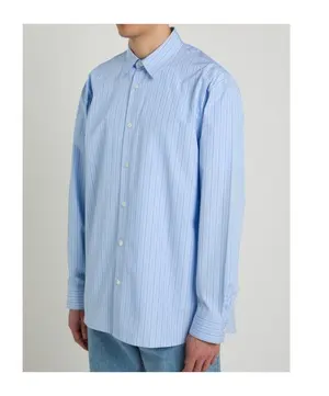 Dries Van Noten Croom Pinstriped Cotton-poplin Shirt