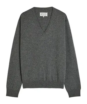 MAISON MARGIELA V-neck Wool Jumper