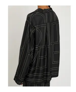 TOTEME Logo-embroidered Silk-satin Shirt