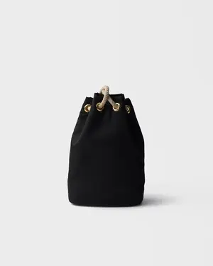 Prada Drawstring Clutch - Black