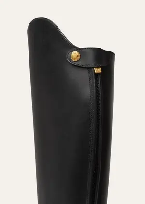 Loro Piana High Riding Boots With Zip Fastening