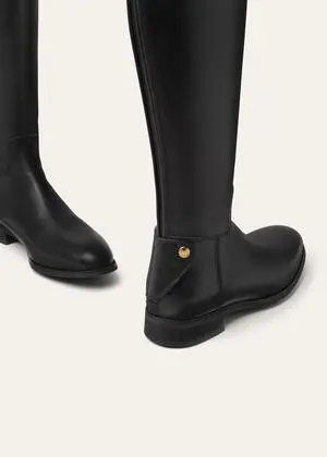 Loro Piana High Riding Boots With Zip Fastening