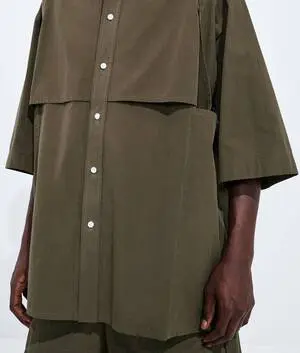 Bottega Veneta Macro Intreccio Cotton Shirt
