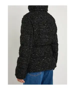 Moncler Urbel Padded Metallic-tweed Jacket