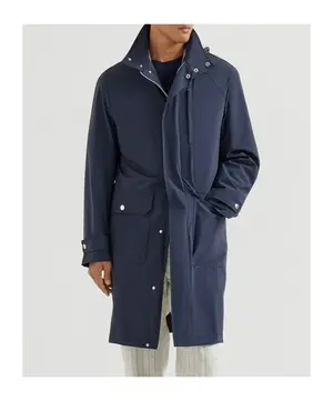 Brunello Cucinelli Detachable Hood Parka Coat