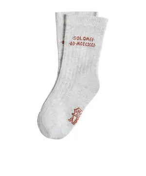 Brunello Cucinelli Intarsia Knit Socks - Grey