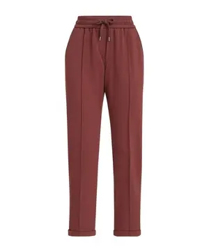 Brunello Cucinelli Drawstring Track Pants - Red