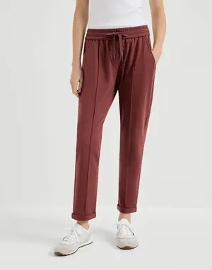 Brunello Cucinelli Drawstring Track Pants - Red