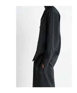 LEMAIRE Notched-collar Fla-pocket Shirt