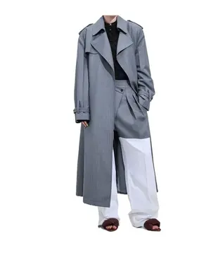 Bottega Veneta Wool And Mohair Trench Coat