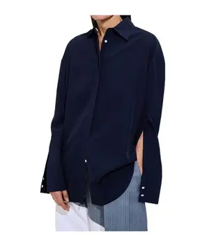 Bottega Veneta Fluid Silk And Viscose Shirt