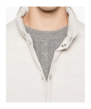 Brunello Cucinelli Quilted Snap-fit Fastening Vest