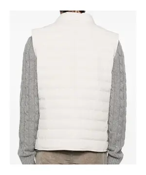 Brunello Cucinelli Quilted Snap-fit Fastening Vest