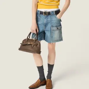 Miu Miu Aventure Nappa Leather Top-handle Bag - Tundra