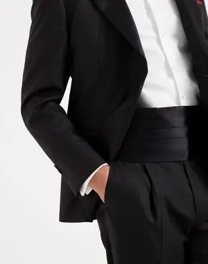 Brunello Cucinelli Satin Cummerbund