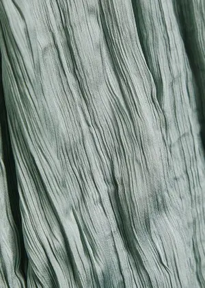 Staud Kona Plissé Mini Dress - Gray