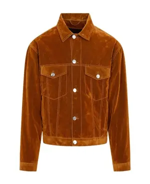 Etro Logo-embroidered Velvet Jacket