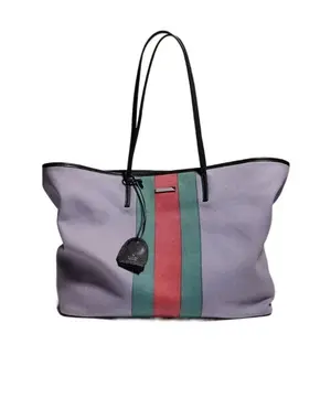 Gucci Tribeca 'mykonos' Large Tote - Lavender